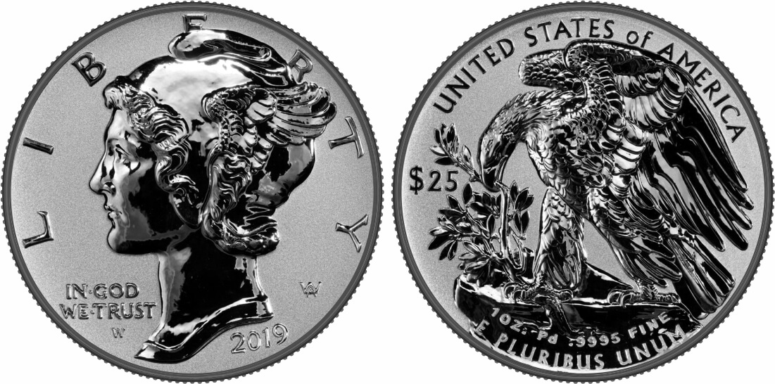 2019 American Palladium Eagle | Palladium Eagles