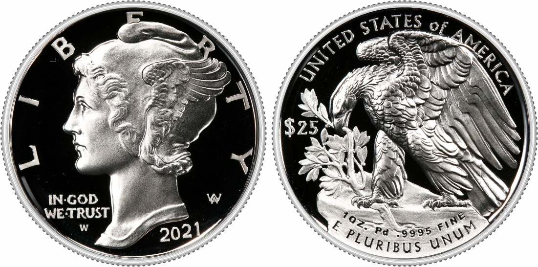 2021 American Palladium Eagle | Palladium Eagles